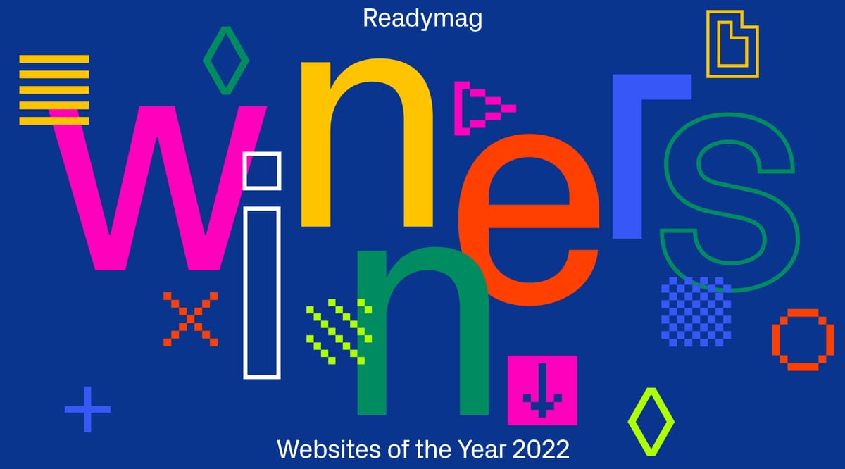 Readymag Websites of the Year awardees announced