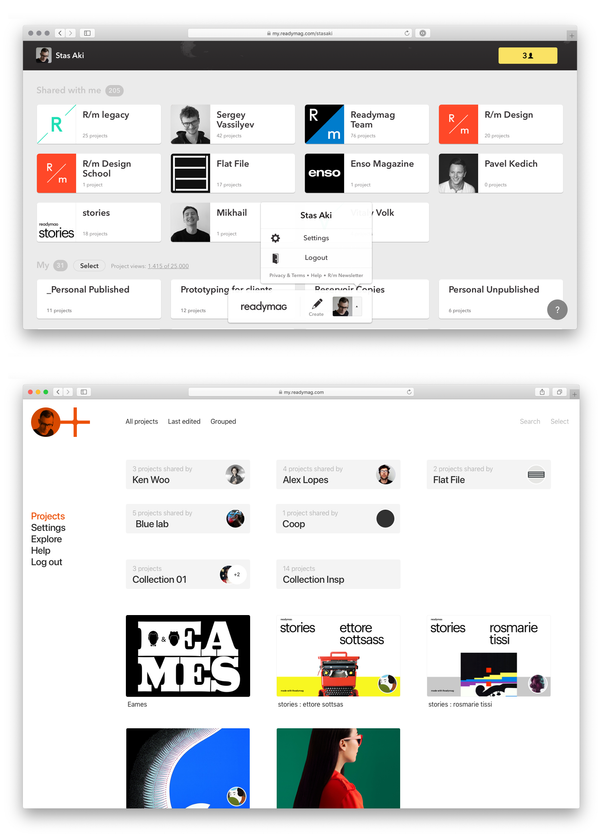 Beyond a tool: a decade of design in Readymag
